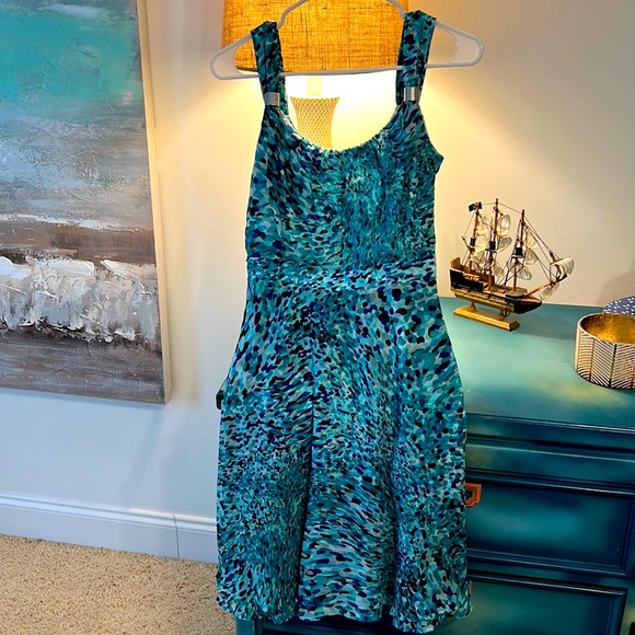 White House Black Market | Dresses | Whbm Chiffon Layered Dress | Poshmark